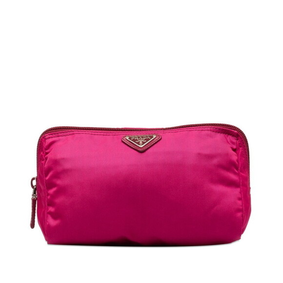 Prada | Bags | Authentic Prada Tessuto Cosmetic Pouch | Poshmark